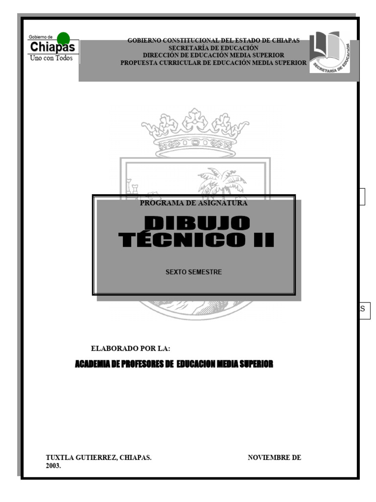 Dibujo Tecnico Ii Pdf