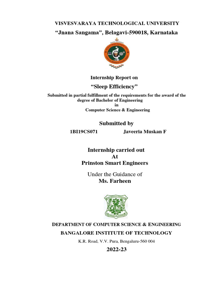 Internship Report | PDF | Machine Learning | Regression Analysis