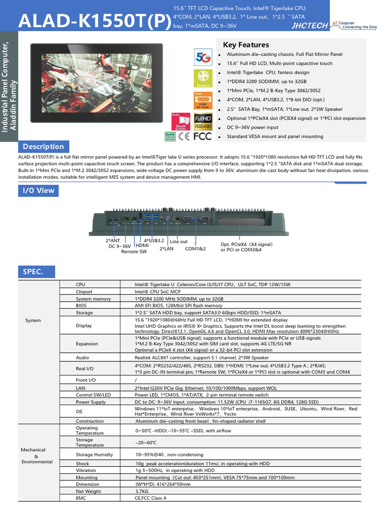Alad-K1550t (P) Ds-En A0.2 | PDF