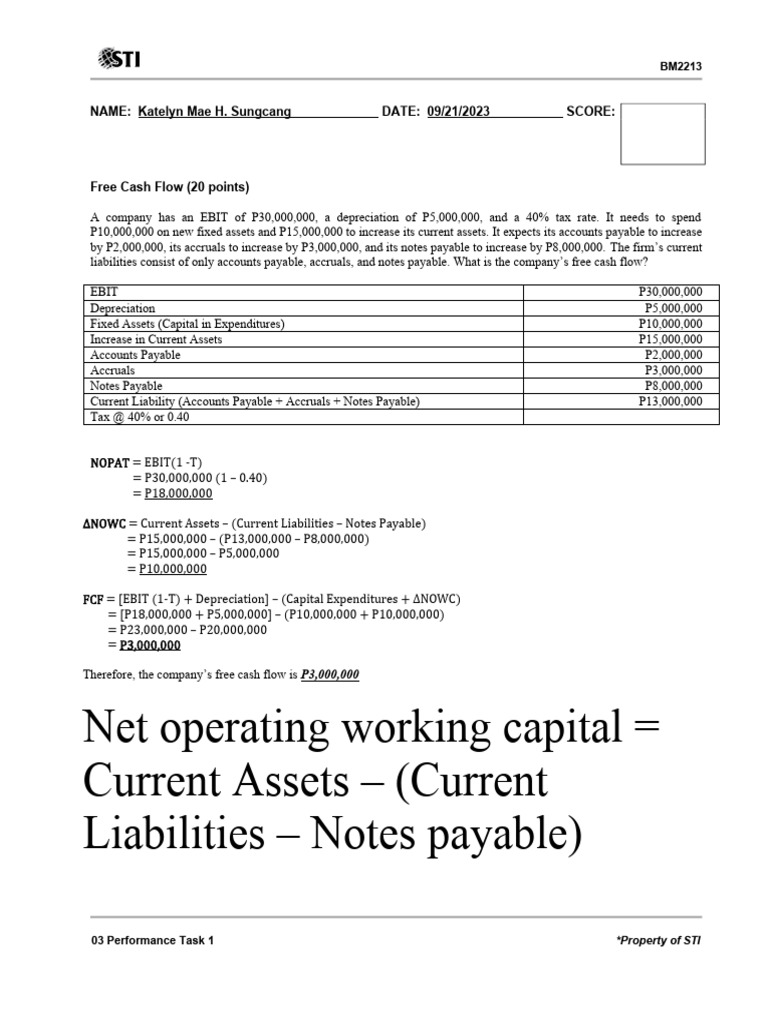 03 Performance Task 1 | PDF | Finance & Money Management