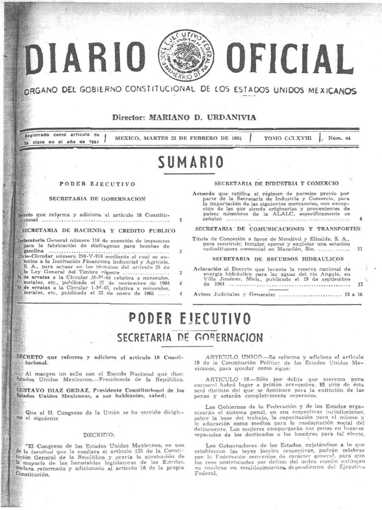 CPEUM Ref 062 23feb65 Ima | PDF