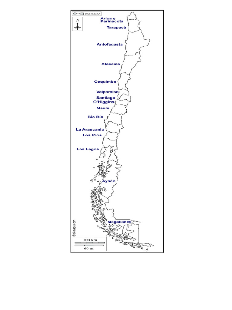 Mapa Chile | PDF