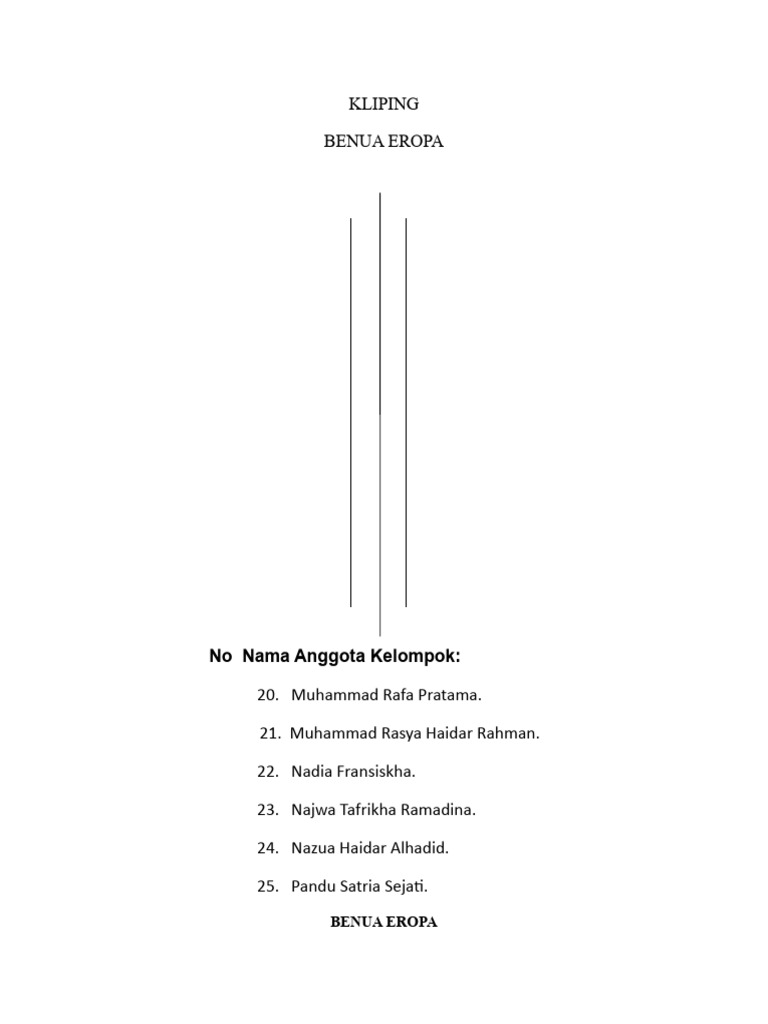 Karakteristik dan Letak Benua Eropa | PDF