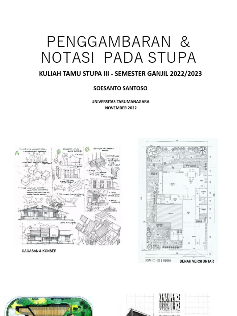 Susanto S - Penggambaran Stupa | PDF