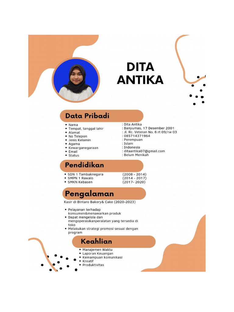 CV Dita | PDF