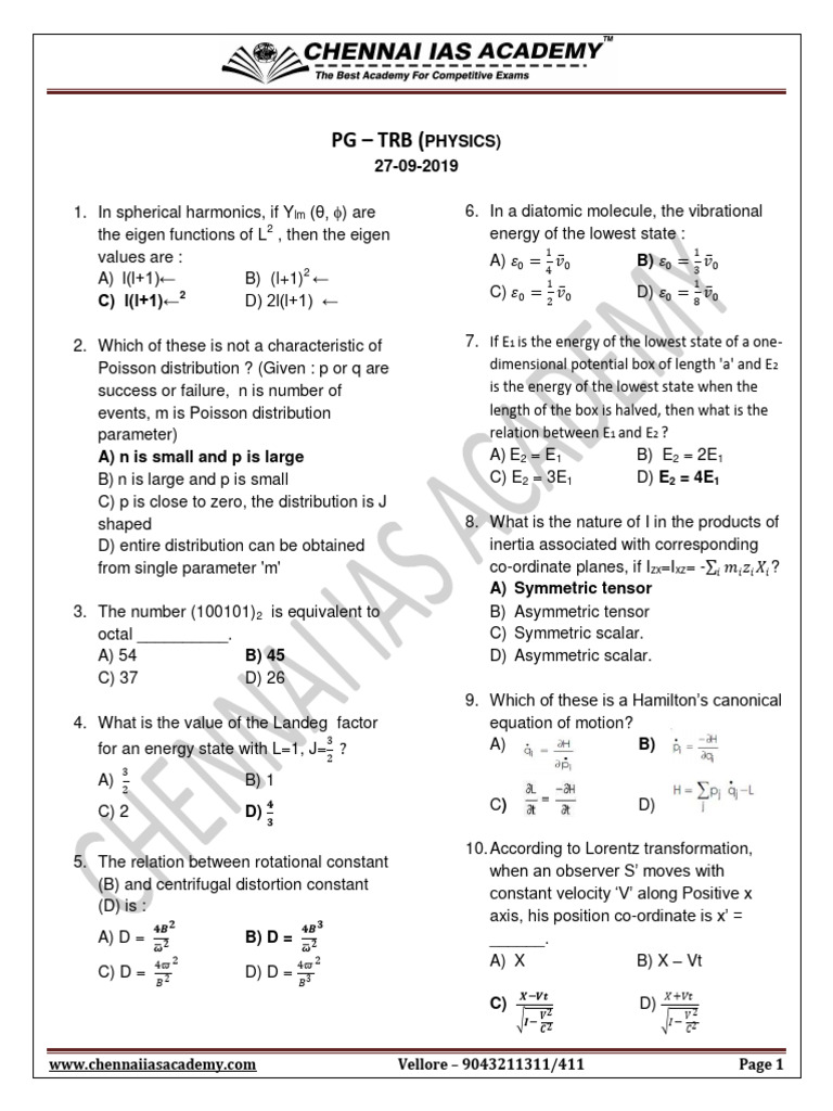 PHYSICS PART - 2 | PDF