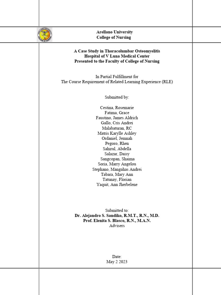 Revised Case Study 2 | PDF