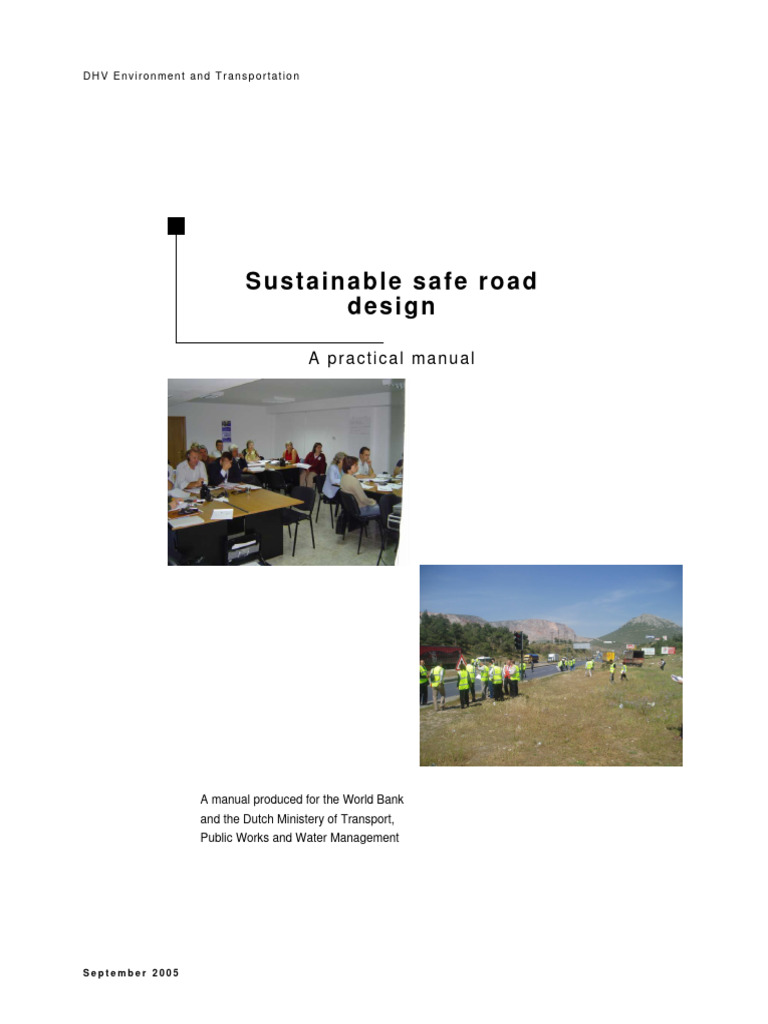 Safe Road Design Manual Final | PDF | Road Traffic Safety | Traffic ...