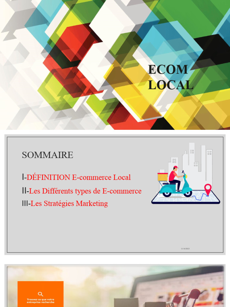 Ecom Local | PDF | Commerce électronique | Commercialisation