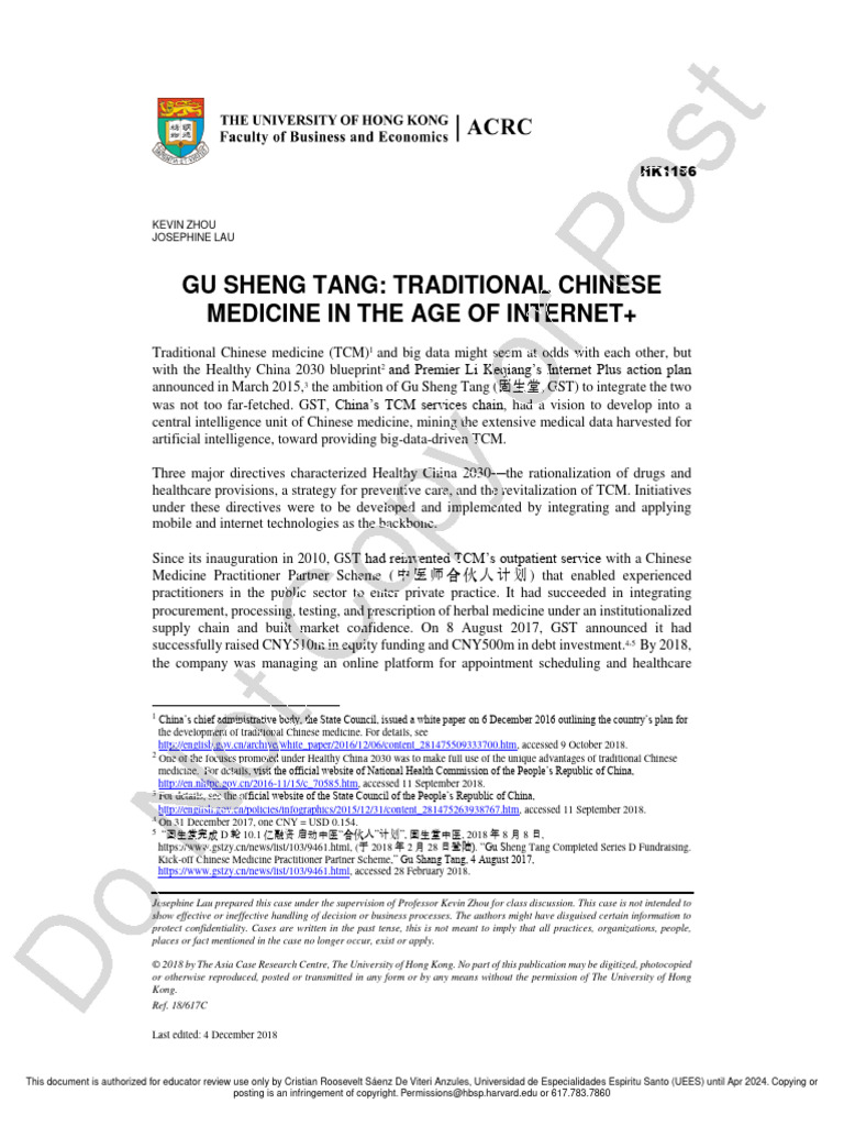 Traditional Chinese Medicine | PDF | Self-Improvement