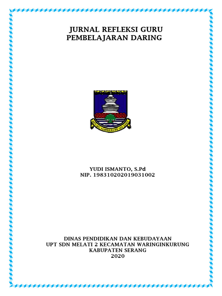 4.jurnal Refleksi Pembelajaran Daring - Yudi Ismanto | PDF