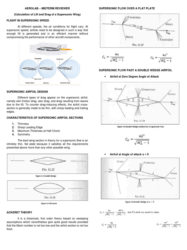 Aerolab Midterm Reviewer 45 | PDF