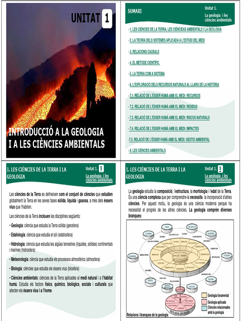 Tema 1 - Geo1 - Teoria - 2023 | PDF