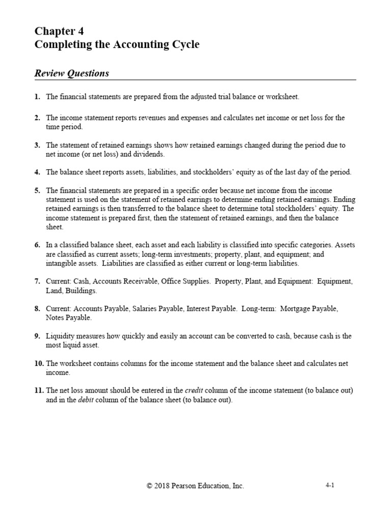 Nobles Finman6e SM CH04 | PDF