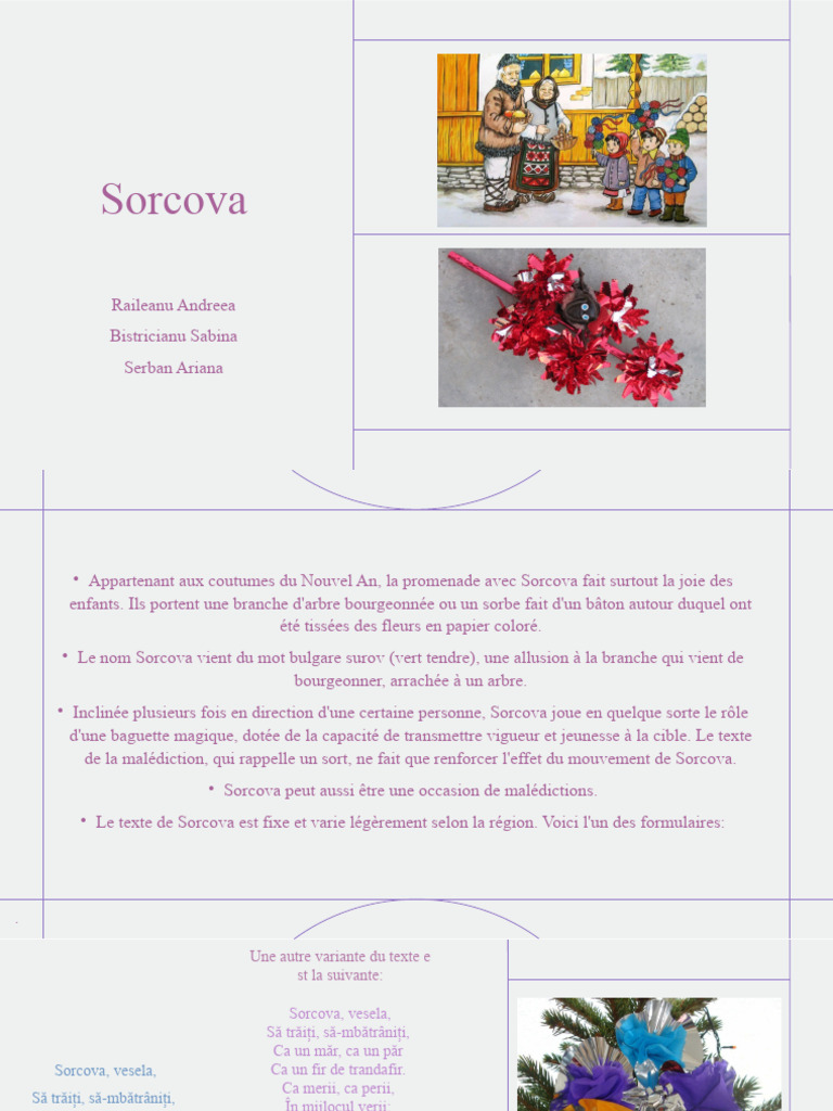 Sorcova | PDF