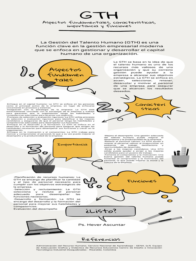 GTH Aspectos Fundamentos Caracteristicas Funciones | PDF