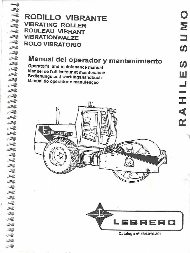 Manual Rulo Lebrero Sumo | PDF