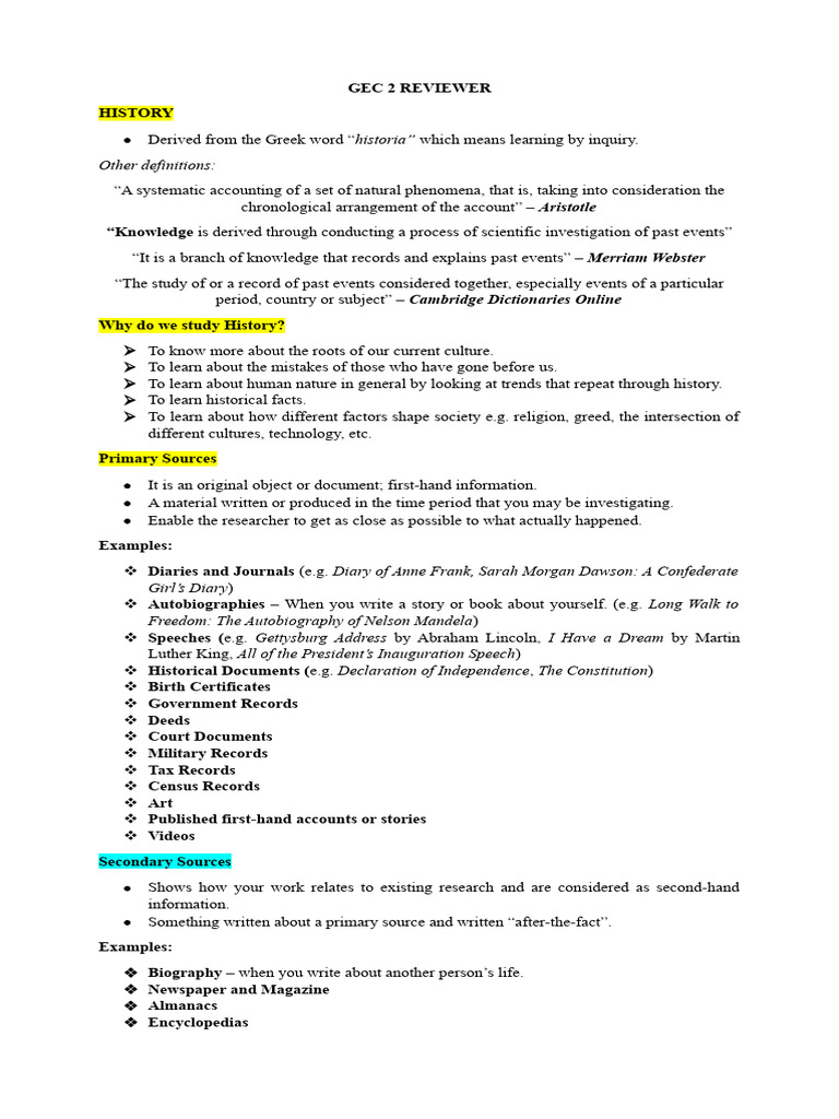 Gec 2 Reviewer | PDF | Philippines