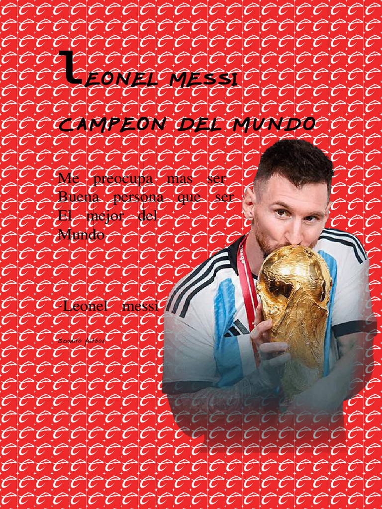 Messi y el Camino a la Copa Mundial | PDF | Lionel Messi | FIFA Copa ...