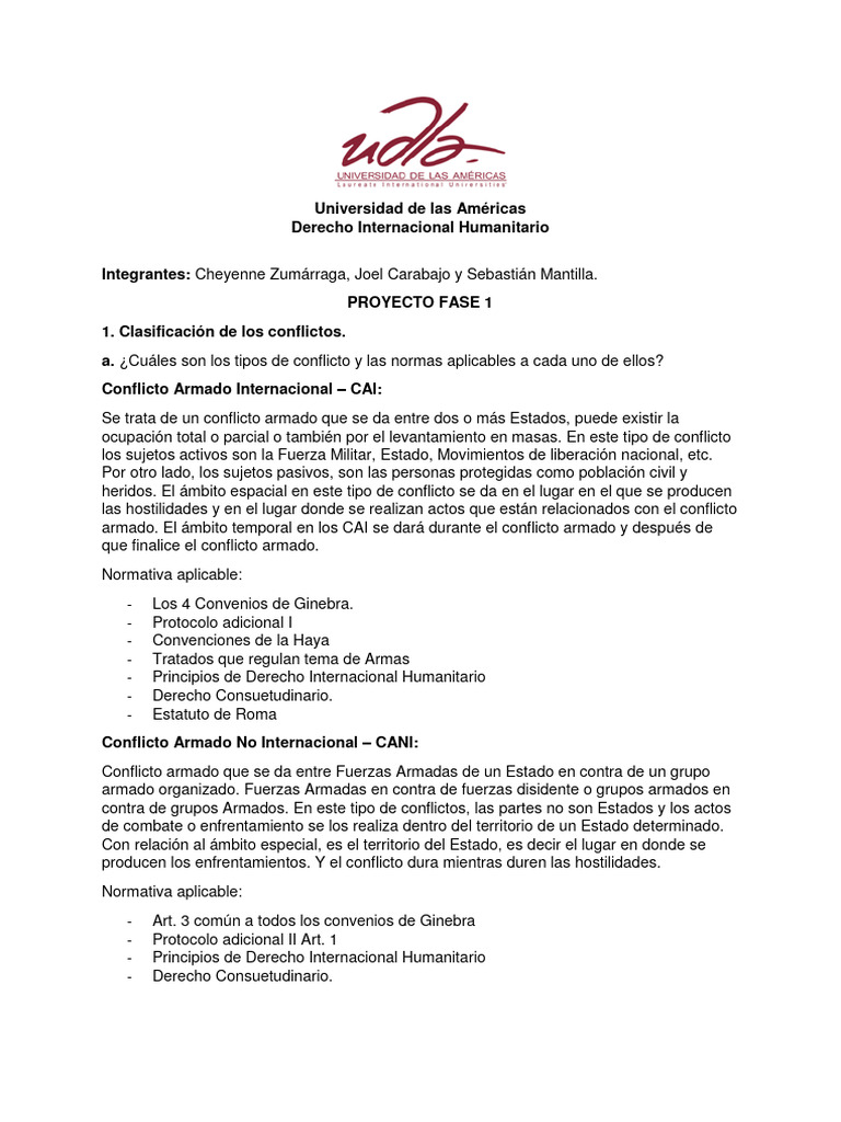 Proyecto Integrador Parte I | PDF