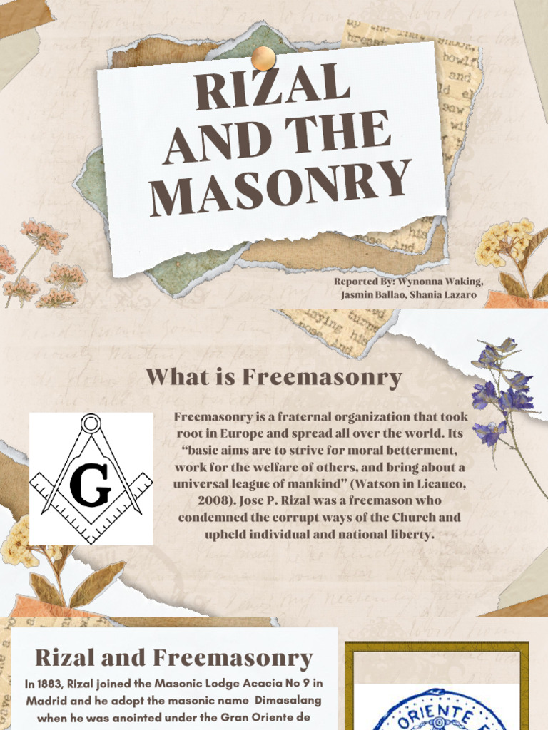 Rizal and The Masonry | PDF