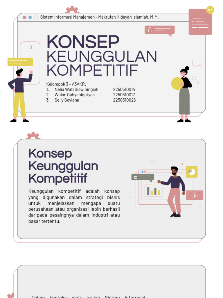 Kel 3 - PPT Konsep Keunggulan Kompetitif Sim | PDF