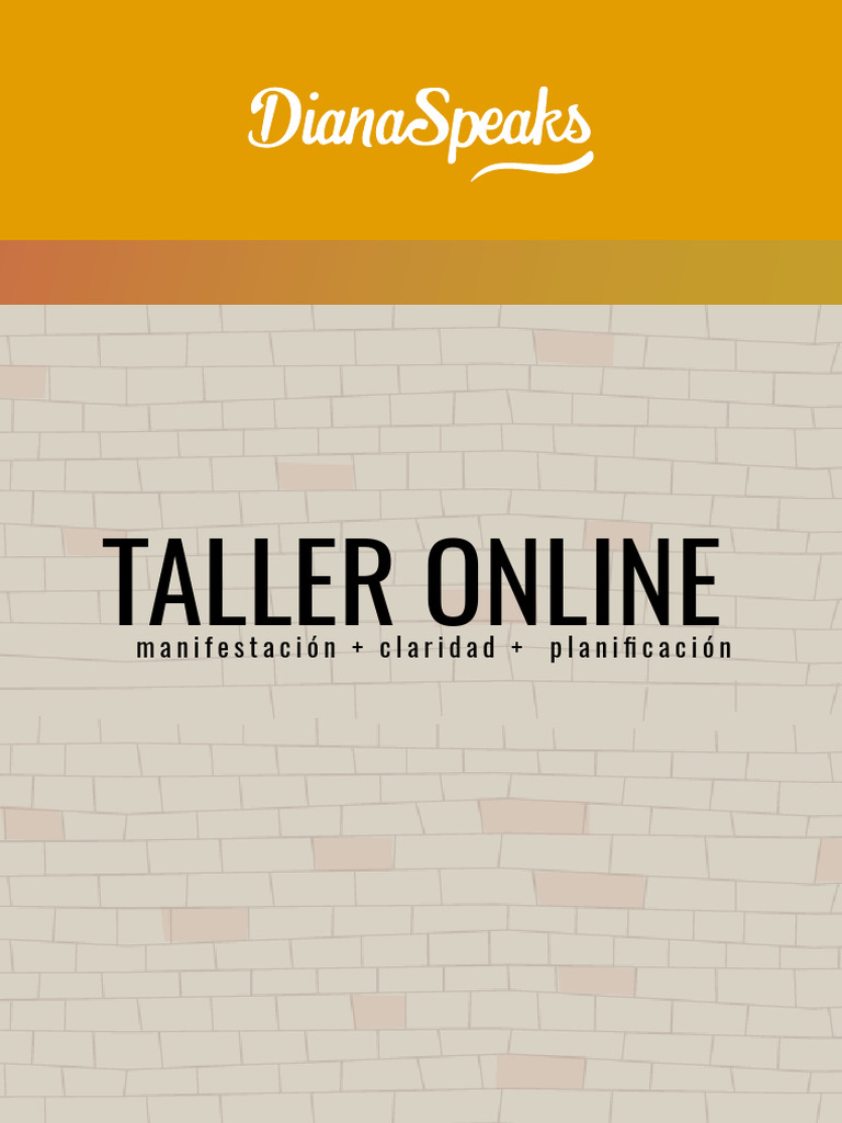 Ejercicios Diana Speaks - Dia - 1 - Manifestacion | PDF