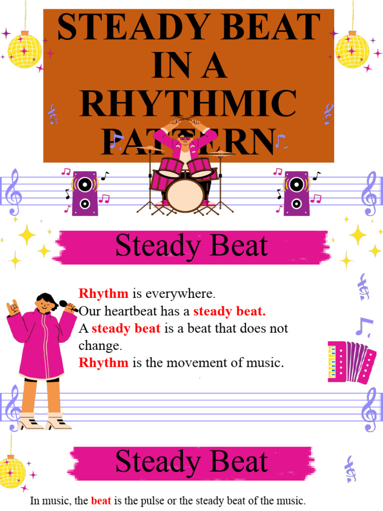 Understanding Steady Beats in Music | PDF | Language Arts & Discipline ...