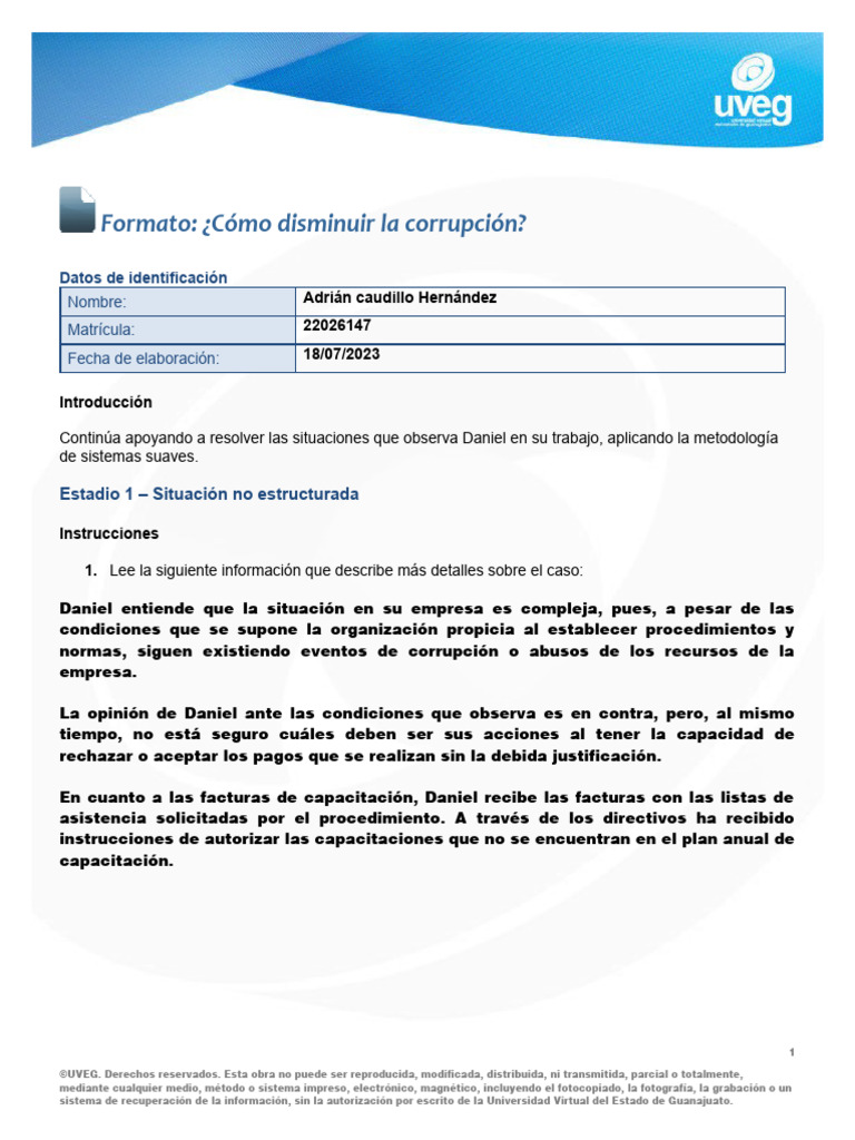 Tarea EA2 Con Errores | PDF | Business | Corrupción política