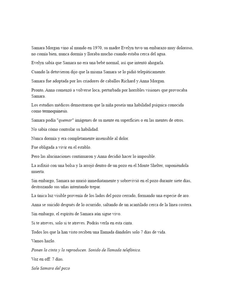 El Aro | PDF | Clásicos