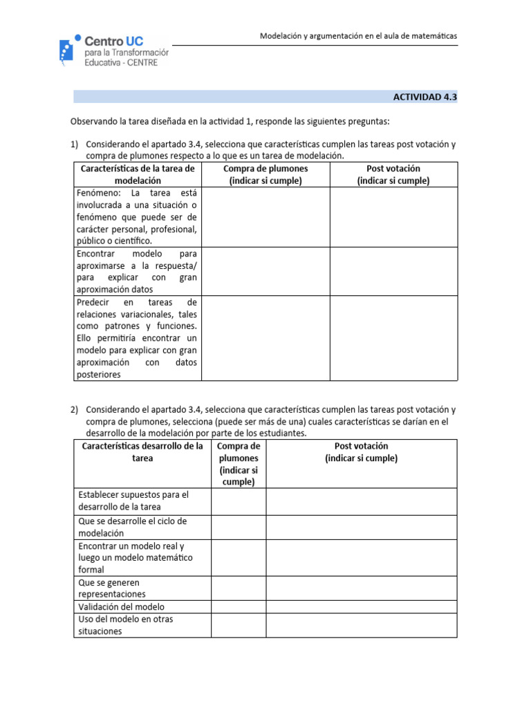 Actividad 4.3docx | PDF