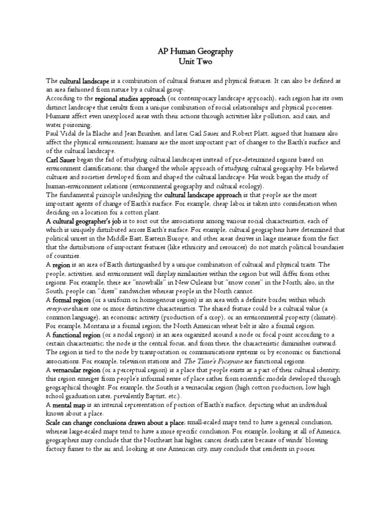 Aphg Unit Two | PDF