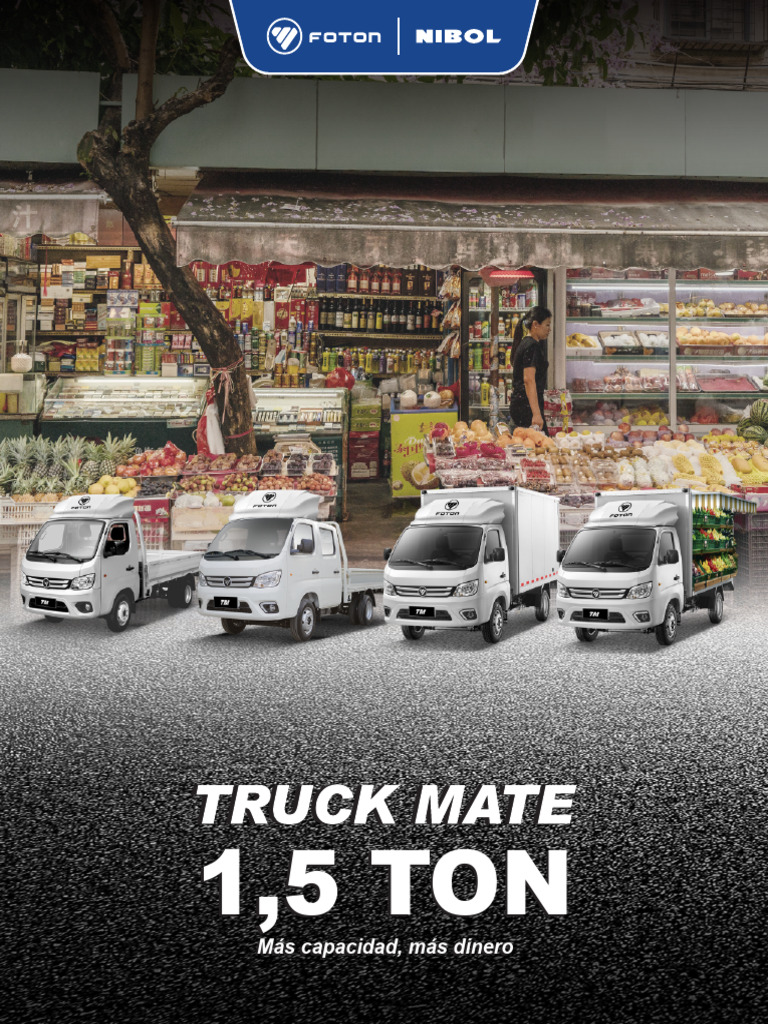 Catálogo Foton TM - 1.5 Ton | PDF