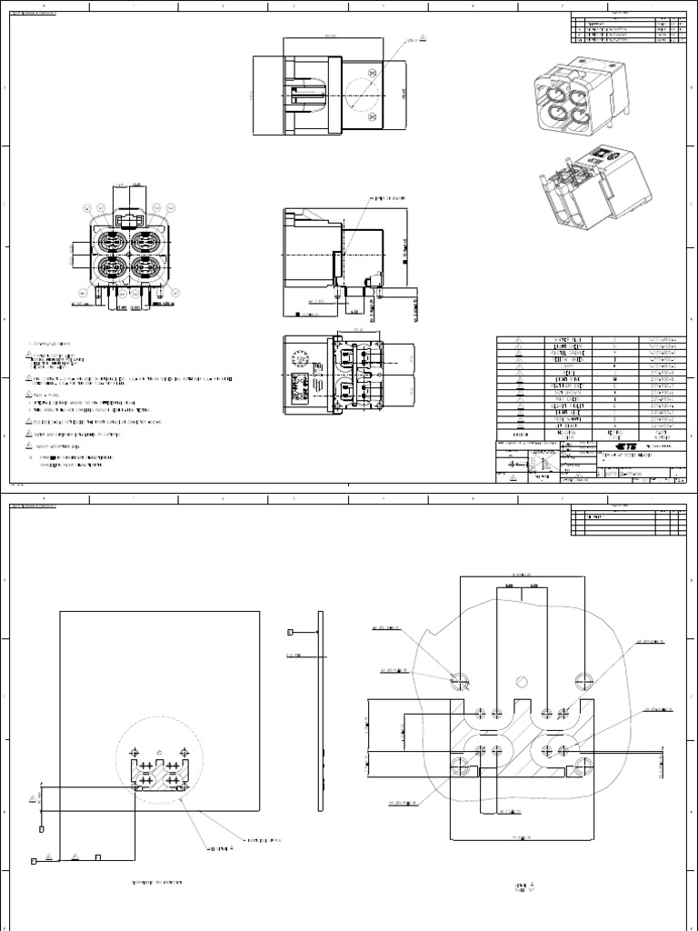 GEMnet 4P 90DEG Header Drawing | PDF | Building Materials | Chemistry