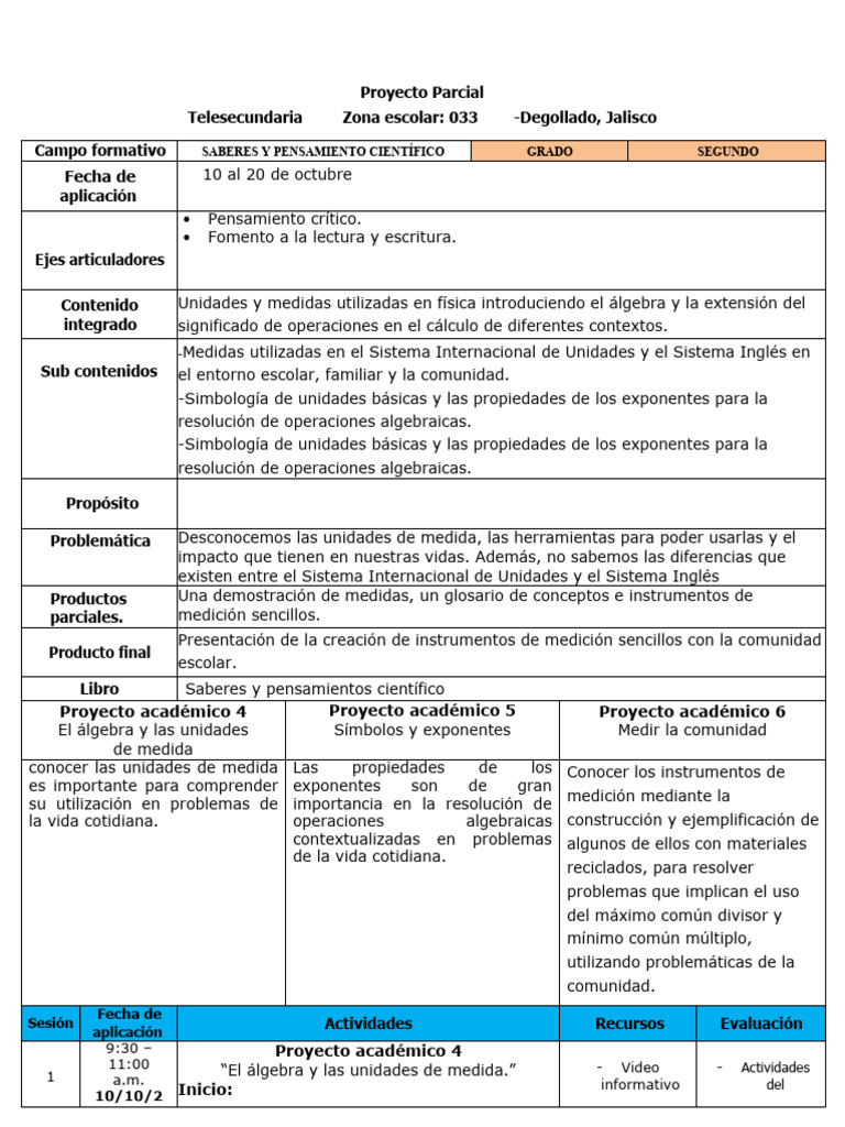 Proyecto Segundo SPC | PDF
