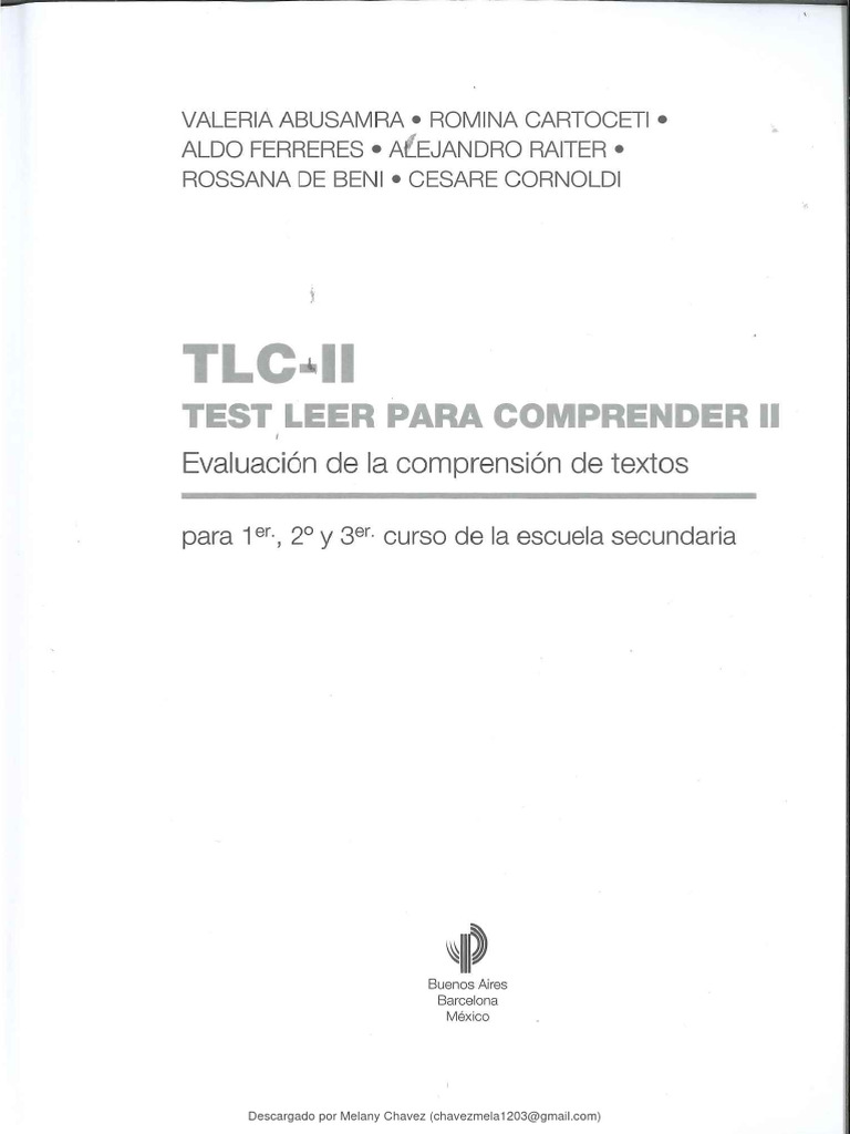 TLC - Cap 1 Al 4 | PDF