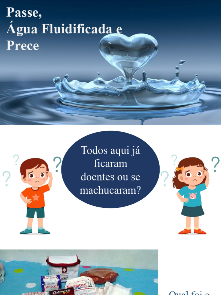 Apresentação - Passe e Água Fluidificada | PDF