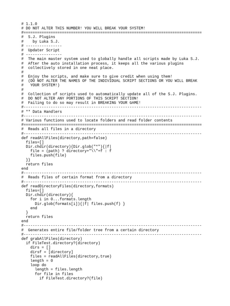 Sjplugins Updater Pdf Computer File Directory Computing