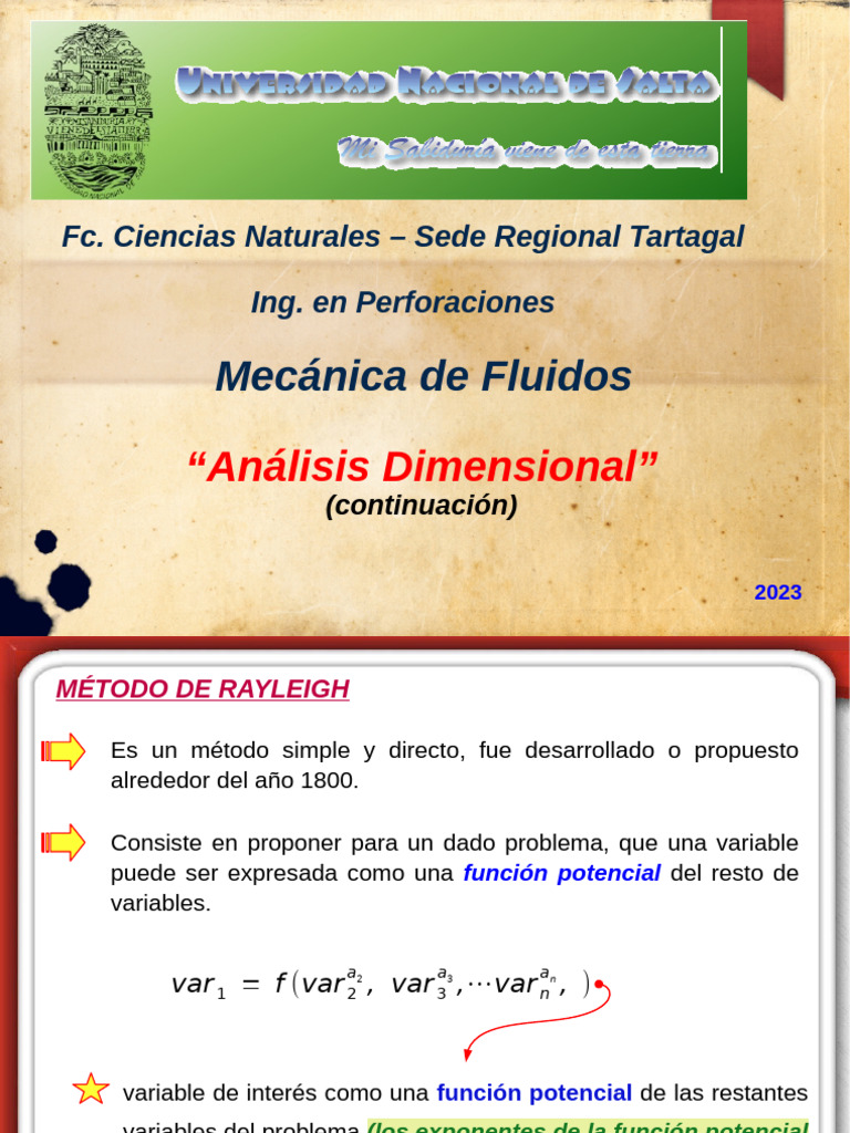 Teoria 2 - Analisis Dimensional | PDF
