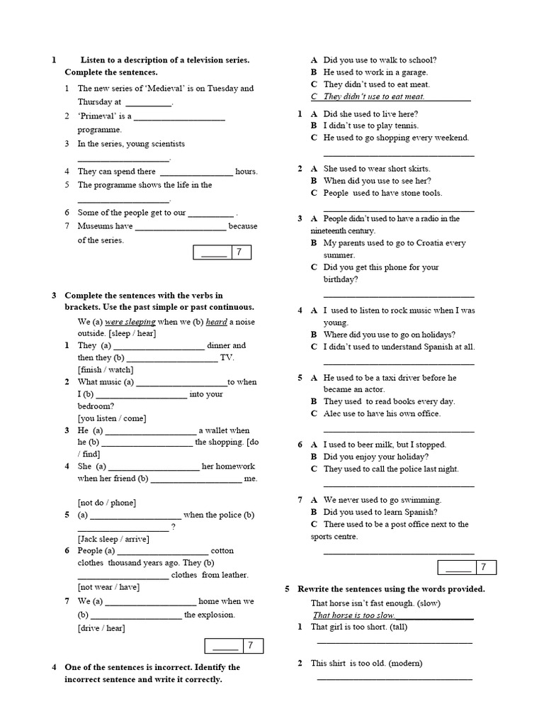 Unit 1 Mock Test Real | PDF