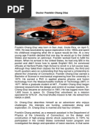 Franklin R. Chang Diaz. Lesson - Story | PDF | Astronauts | Nasa