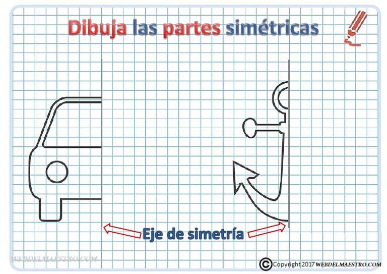 Ficha de Trabajo Simetria 1 | PDF