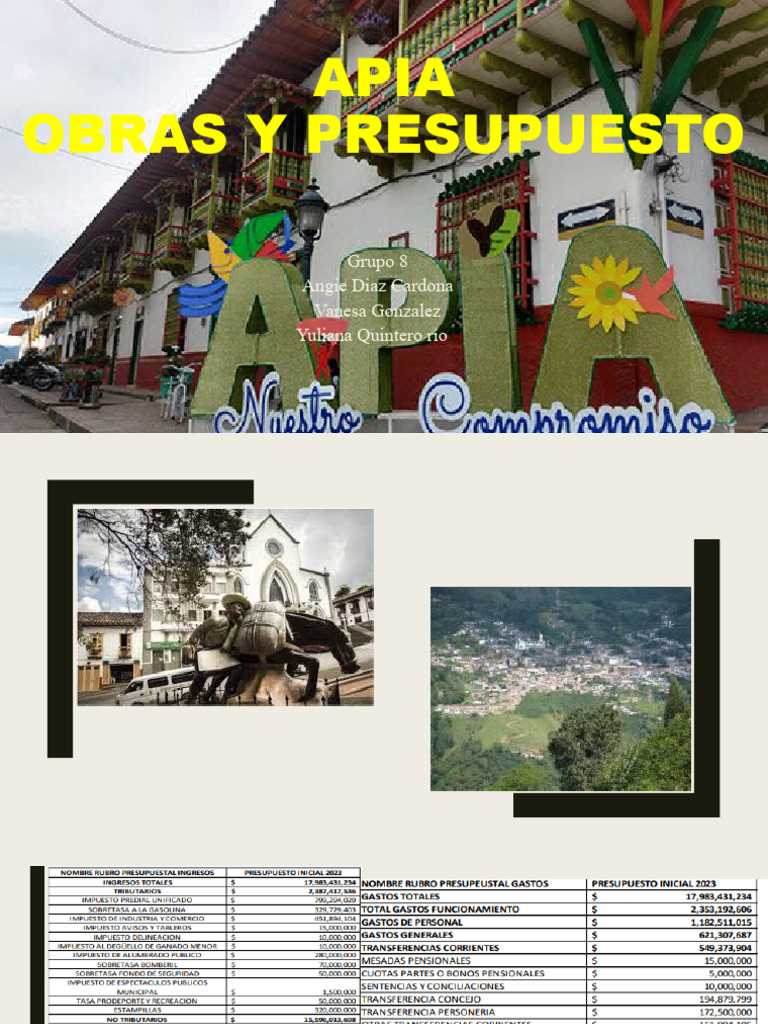 Apia Obras y Presupuesto | PDF