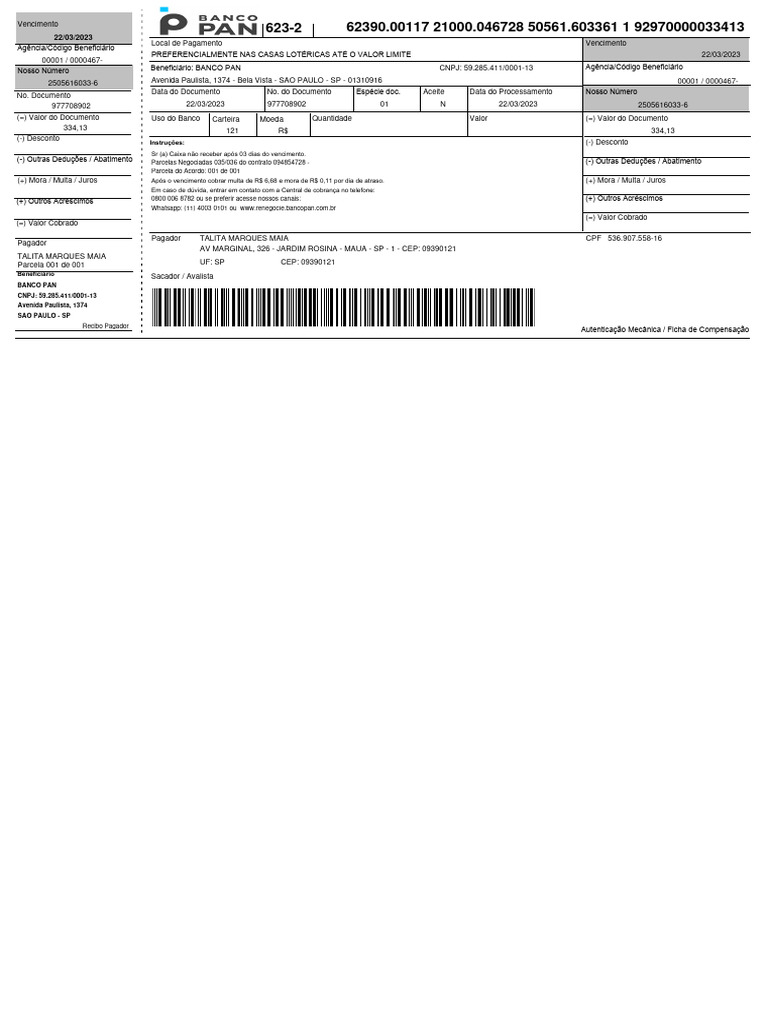 Boleto.20230322 2 | PDF