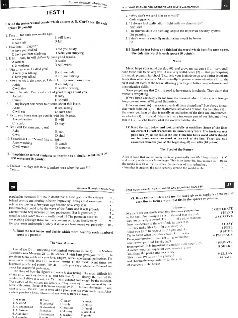 Subiecte Bilingv | PDF