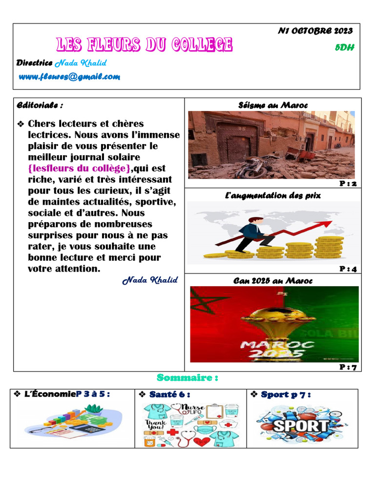 La Une 2 | PDF