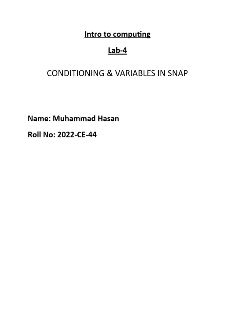 I2c Lab#4 Hasan 44 | PDF | Computer Science | Computing