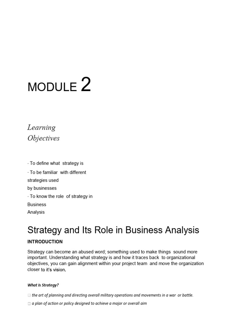 Module 2 | PDF