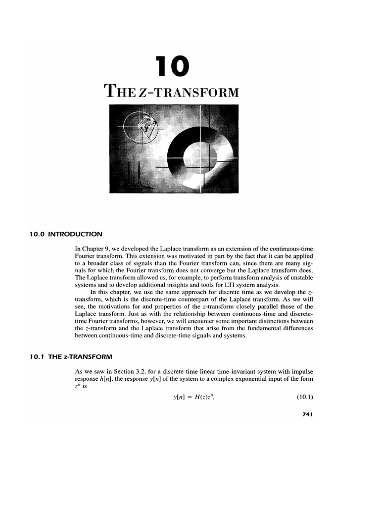 Z Transform Pdf