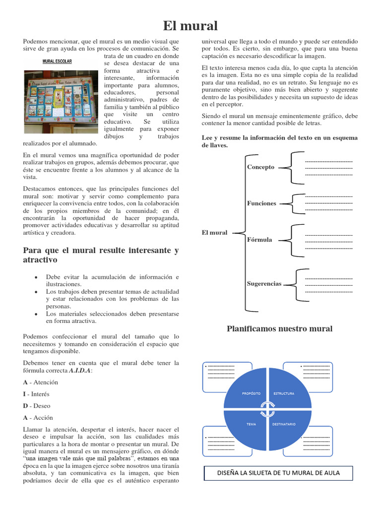 El Mural Escolar | PDF | Información | Comunicación humana